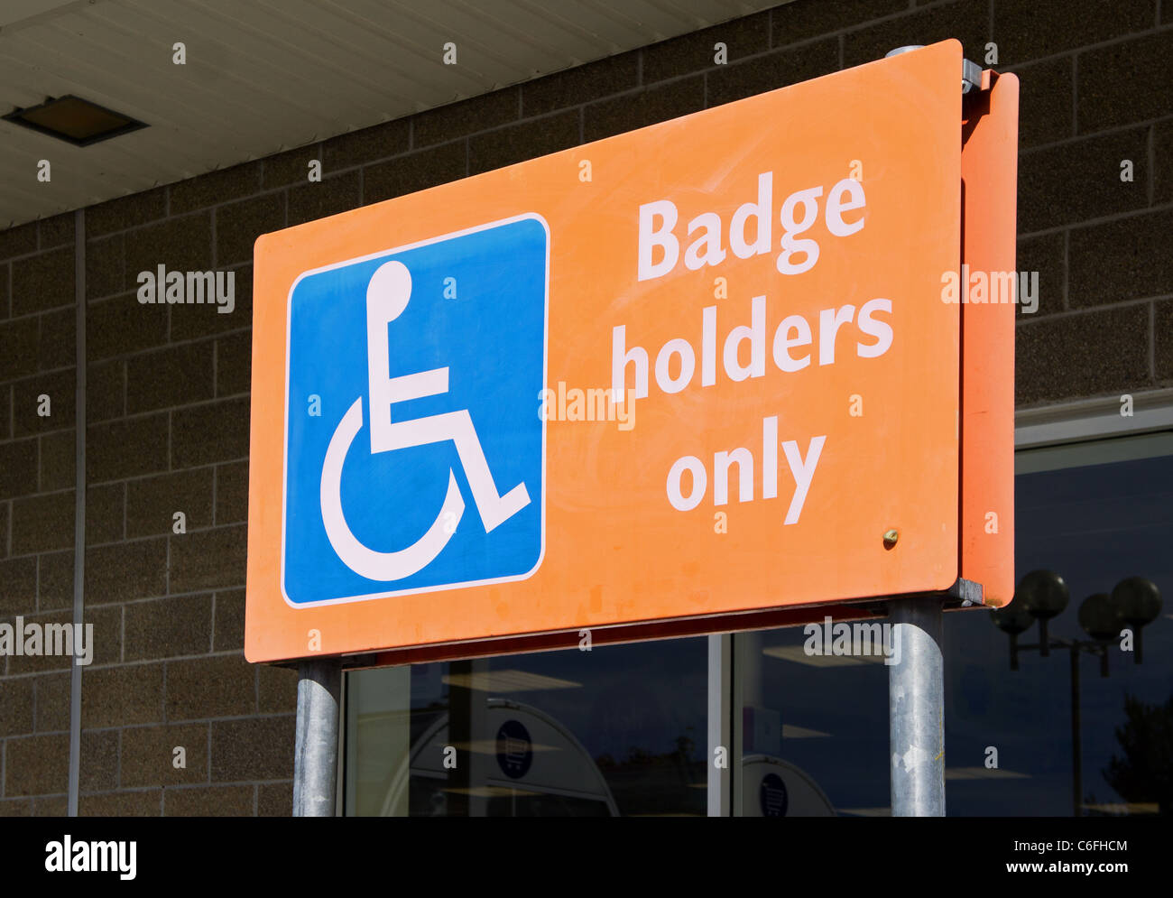 Blue badge hi-res stock photography and images - Alamy