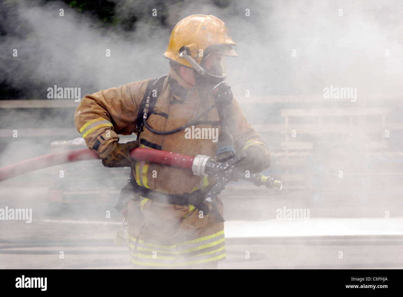 Firefighter cafs firefighting hi-res stock photography and images - Alamy