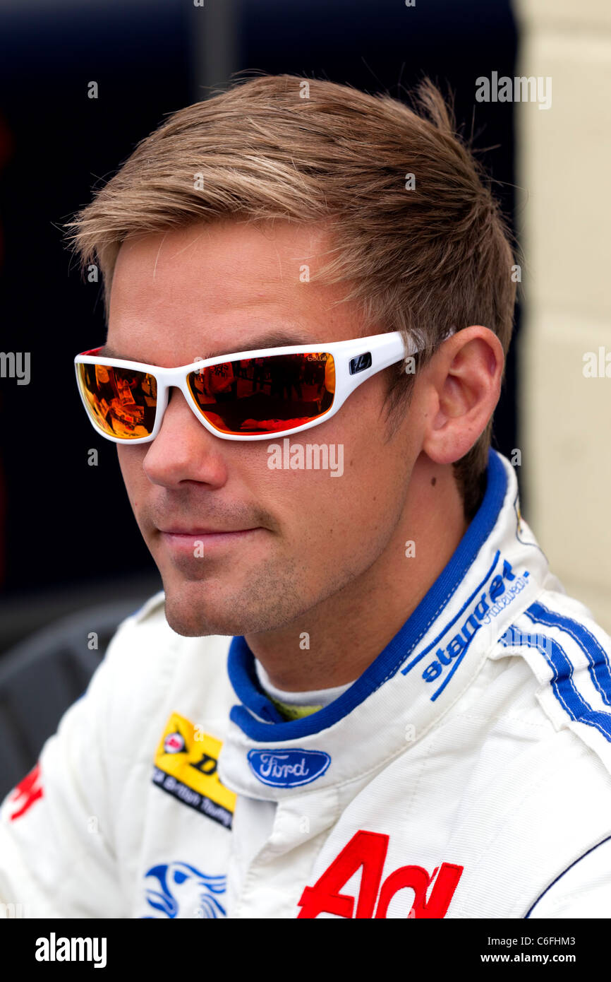BTCC British Touring Car Championship racing car driver Tom Chilton ...