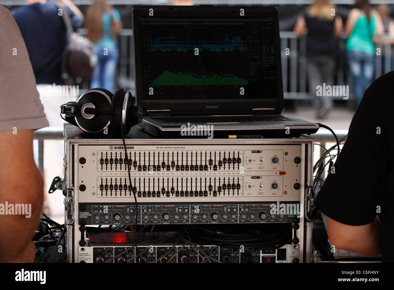 Sound adjustment hi-res stock photography and images - Alamy