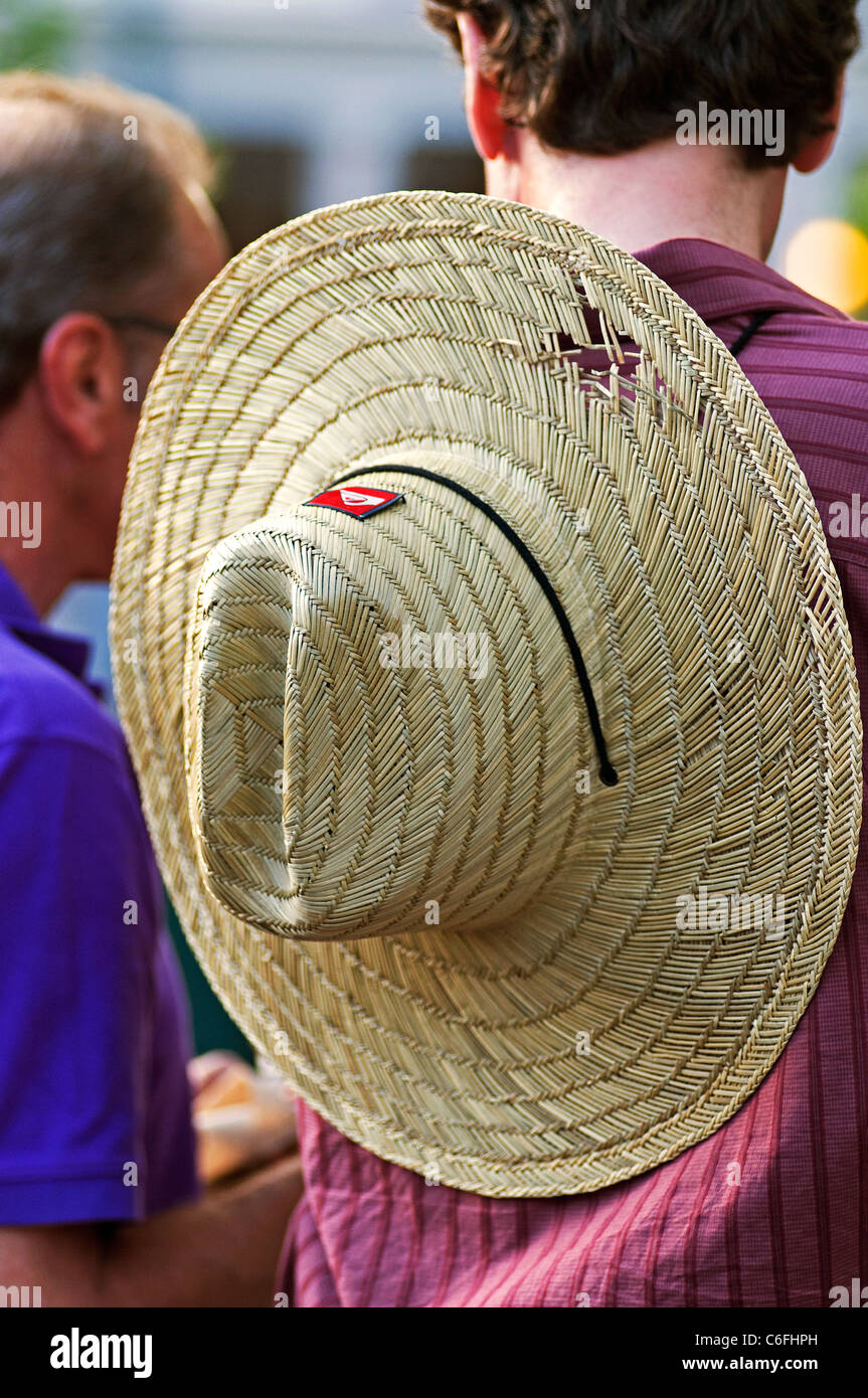 panama people hat hats Stock Photo - Alamy