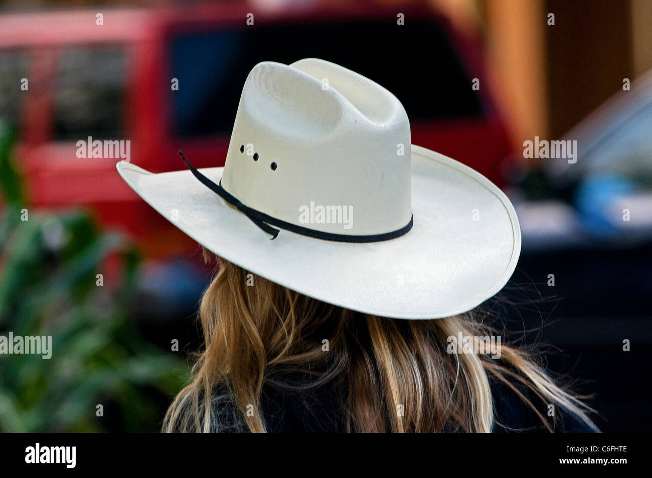 cowboy western people hat hats Stock Photo - Alamy