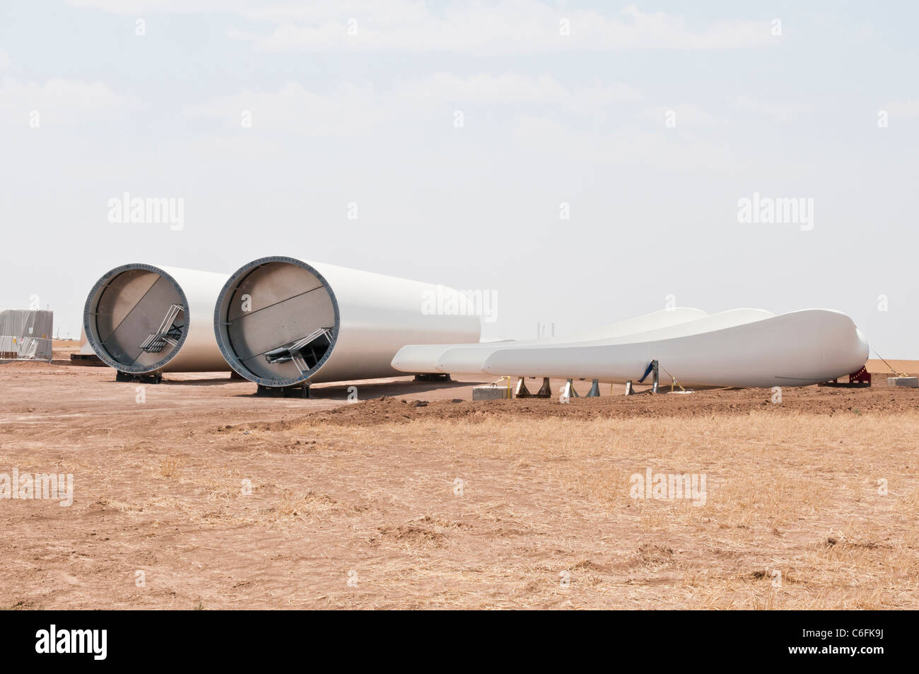 Wind tower blades High Resolution Stock Photography and Images - Alamy
