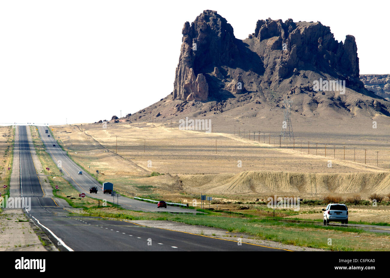 Four Lane Highway High Resolution Stock Photography and Images - Alamy