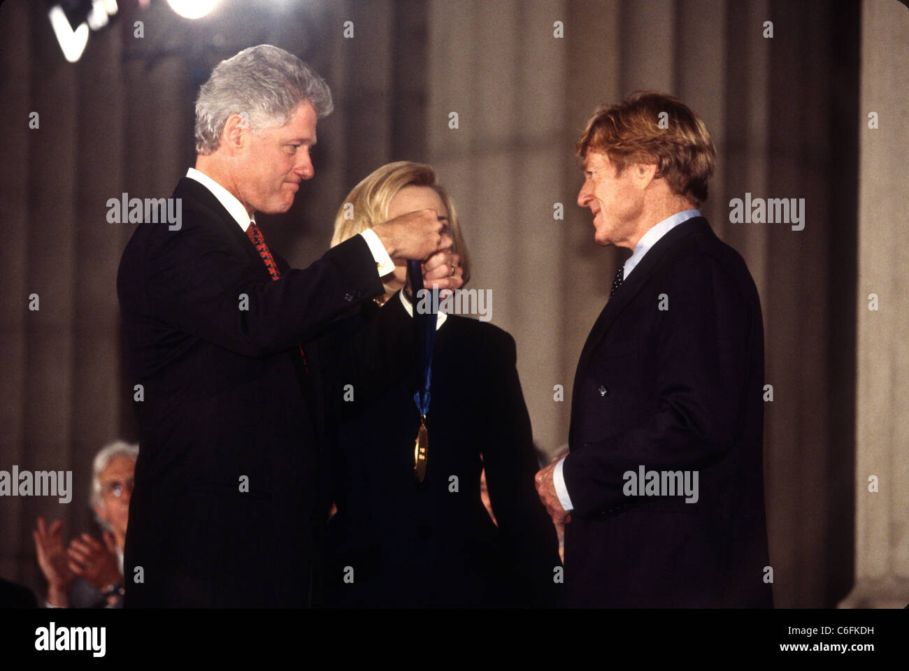 President Bill Clinton awards a Charles Frankel Prize in the Humanities ...