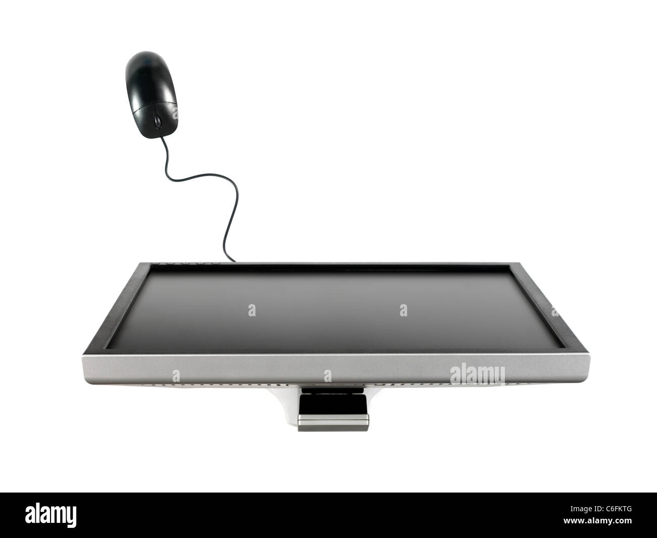 Computer componentsisolated against a white background Stock Photo - Alamy