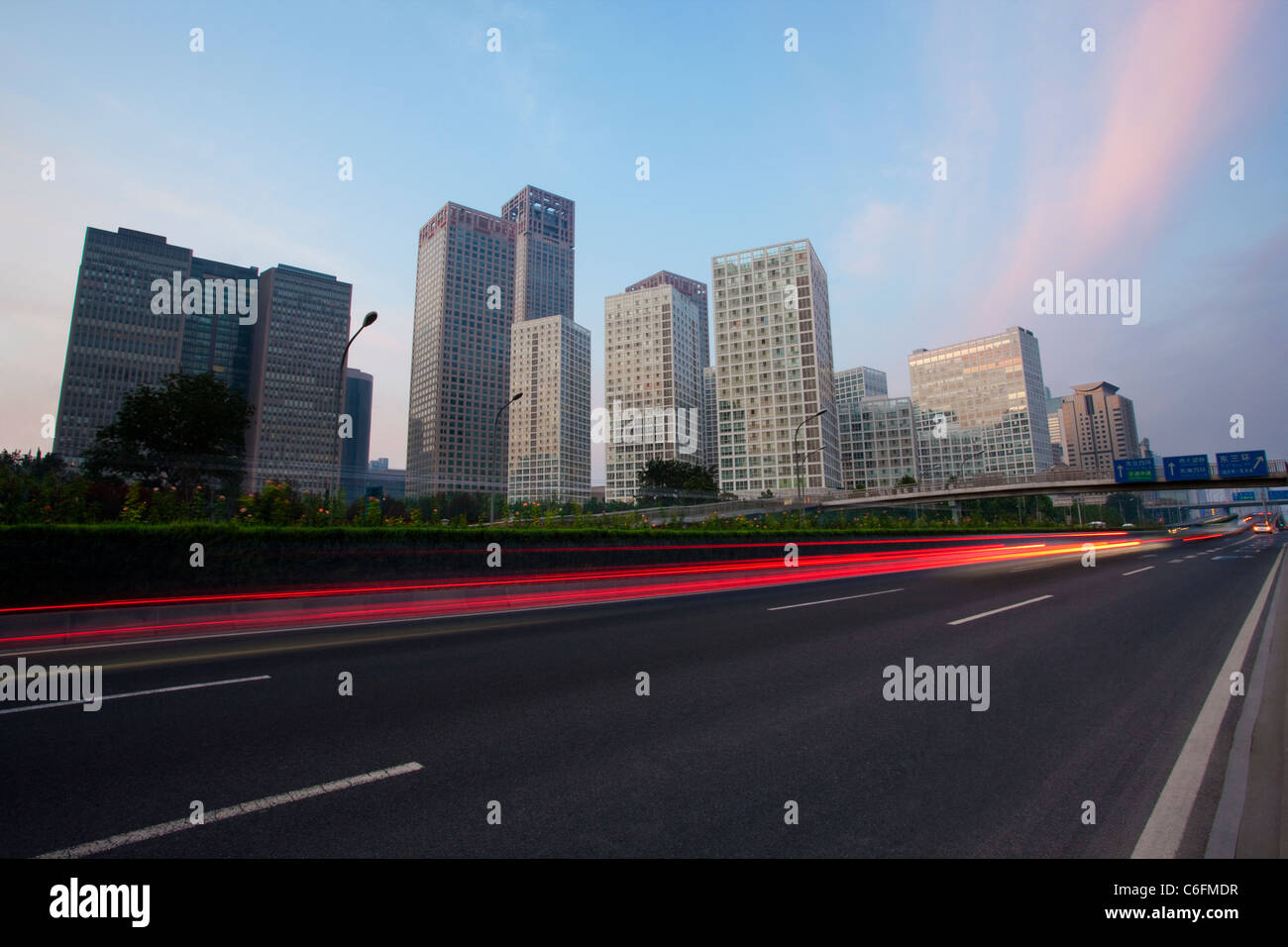 Highway in Beijing, China Stock Photo - Alamy