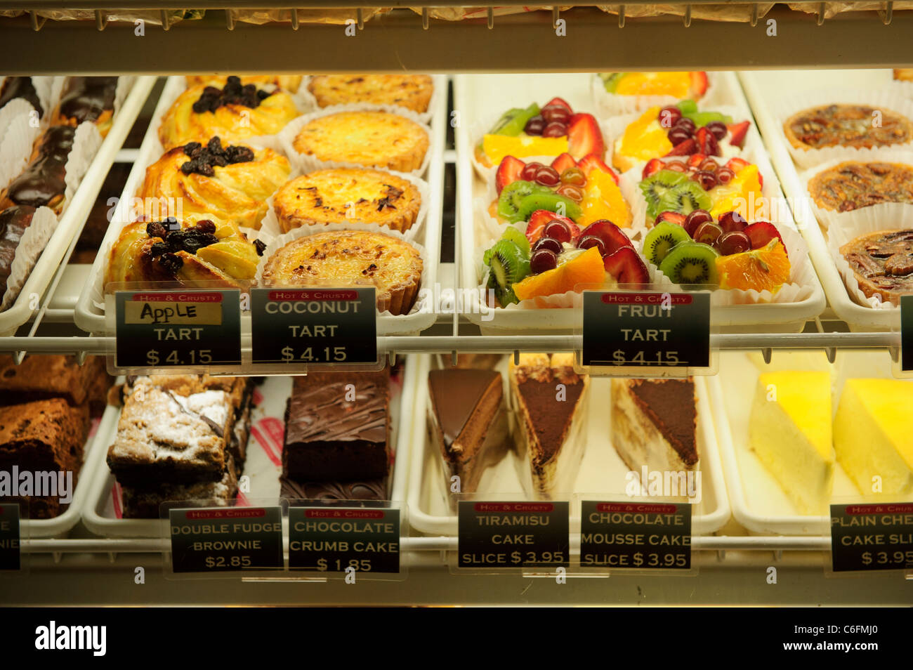 A selection of cakes, New York, Manhattan, USA Stock Photo - Alamy