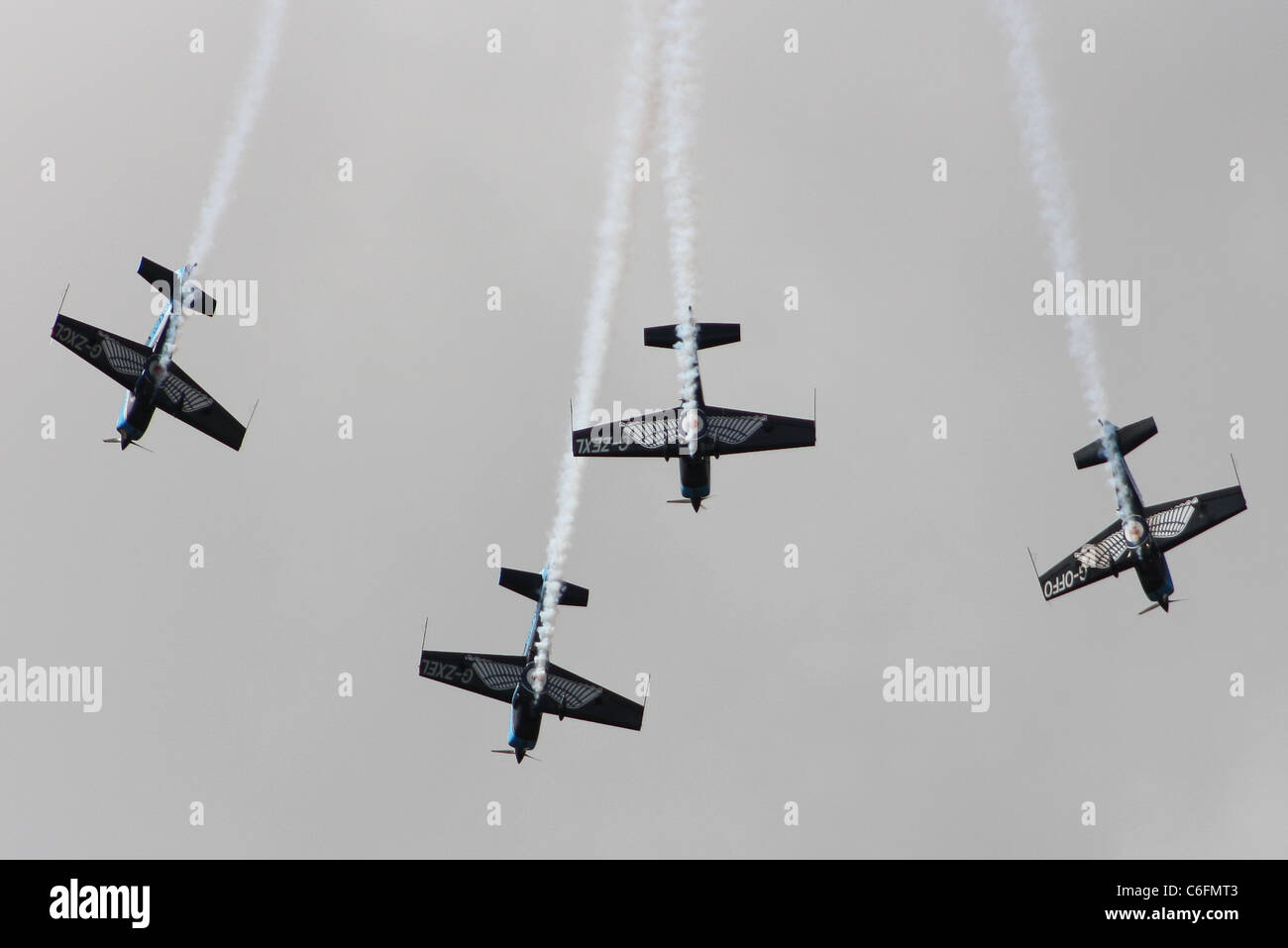 Blades aerobatic display team Stock Photo - Alamy