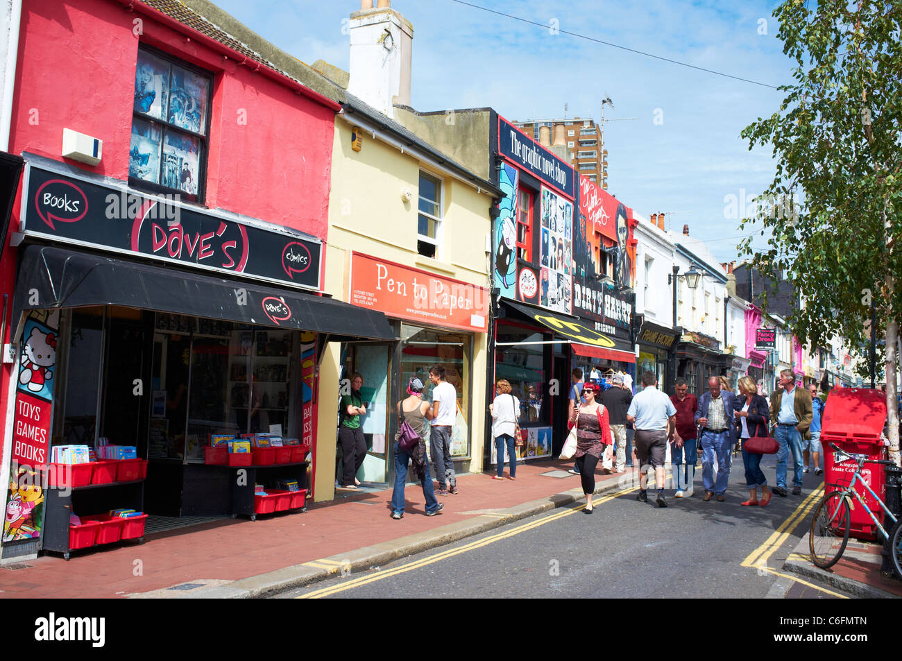 The lanes brighton hi-res stock photography and images - Alamy