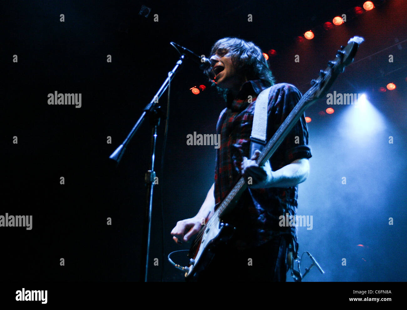 Dave Monks Tokyo Police Club plays in concert at the Fillmore Miami ...