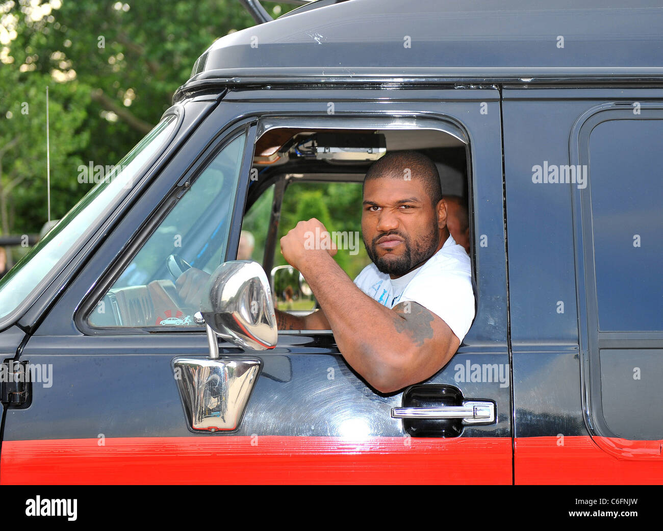 Actor UFC Fighter Quinton 'Rampage' Jackson attend the "The A-Team ...