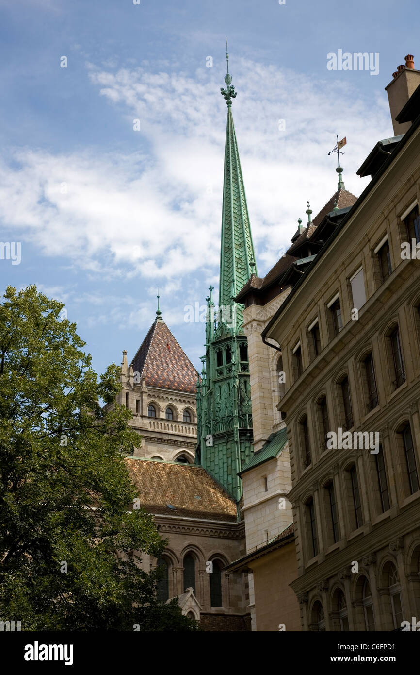 Saint pierre cathedral geneve hi-res stock photography and images - Alamy