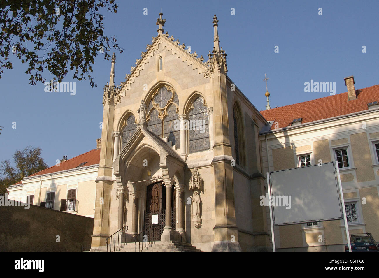 memorial church in Mayerling Stock Photo - Alamy