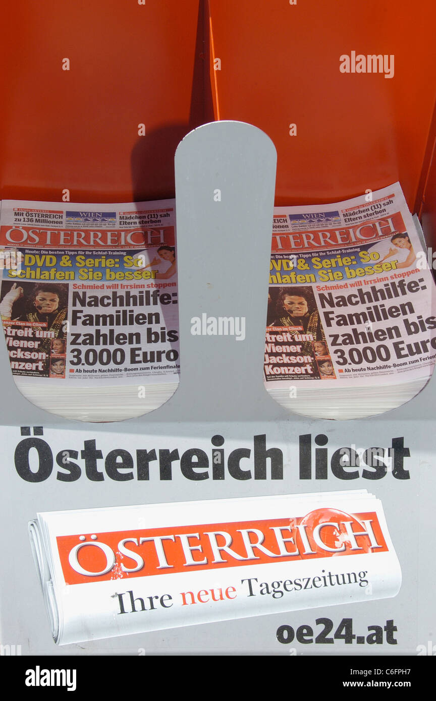 Osterreich press hi-res stock photography and images - Alamy