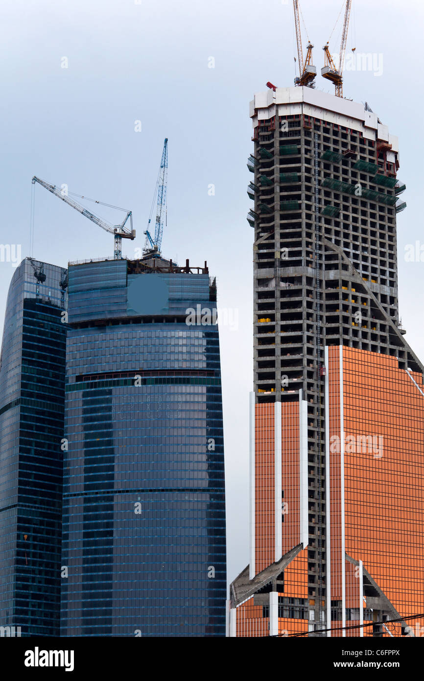 View up skyscraper construction hi-res stock photography and images - Alamy
