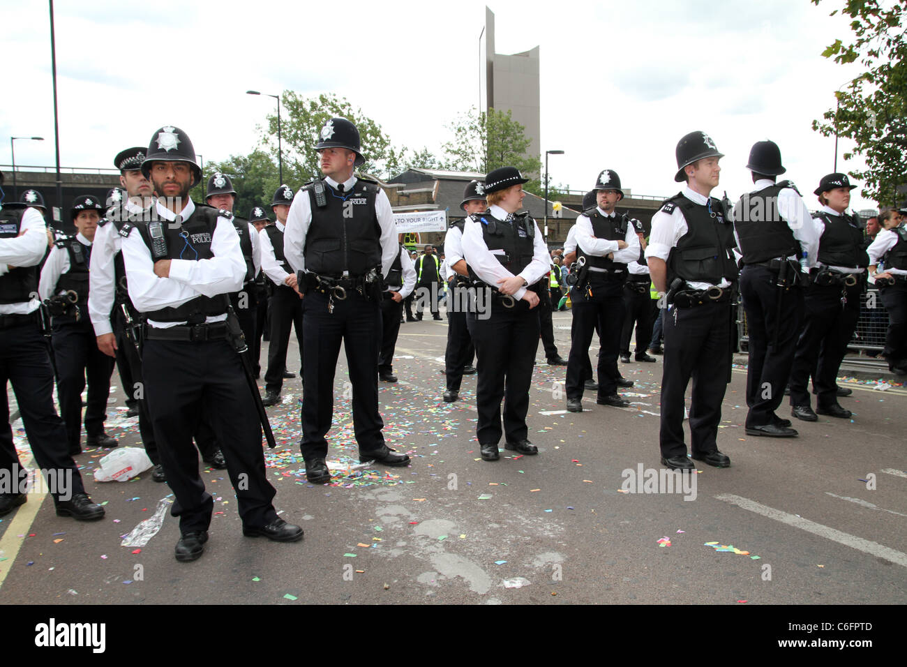 Police patrolling Notting Hill Carnival, London, UK Stock Photo - Alamy