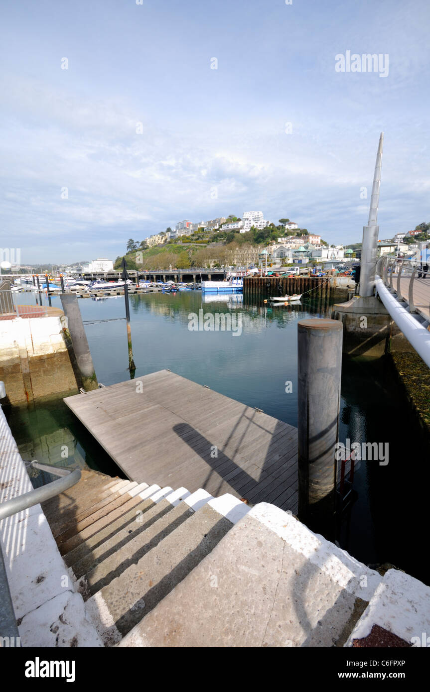 Torquay Harbour in the English Riviera, Devon, England Stock Photo - Alamy