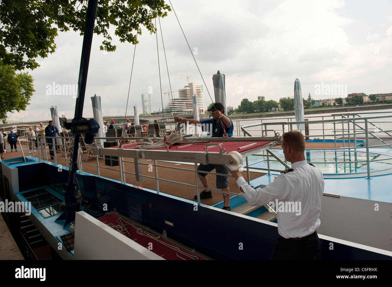 Cruise ship gangway hi-res stock photography and images - Alamy