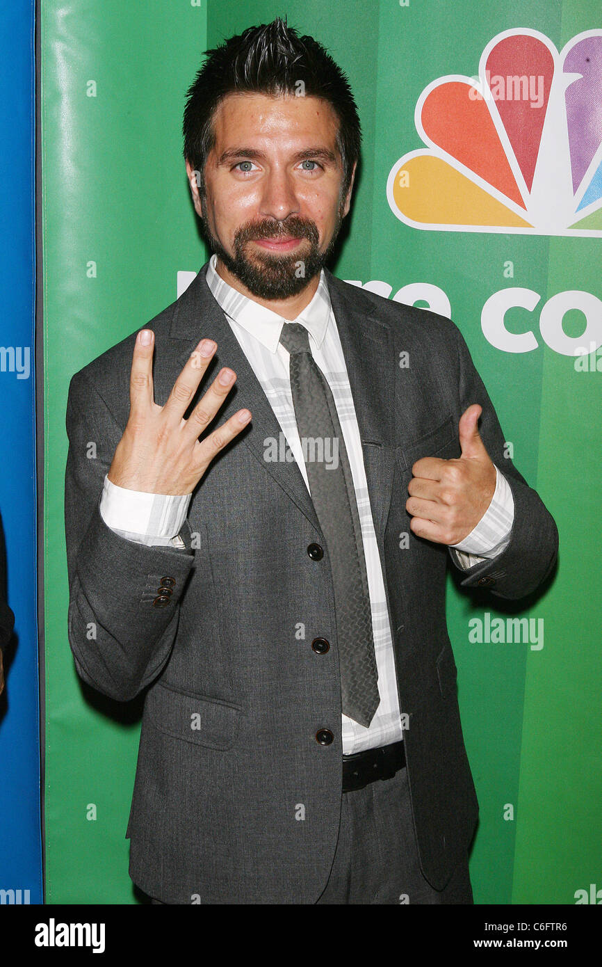 Joshua Gomez 2010 NBC Upfront presentation at The Hilton Hotel New York ...