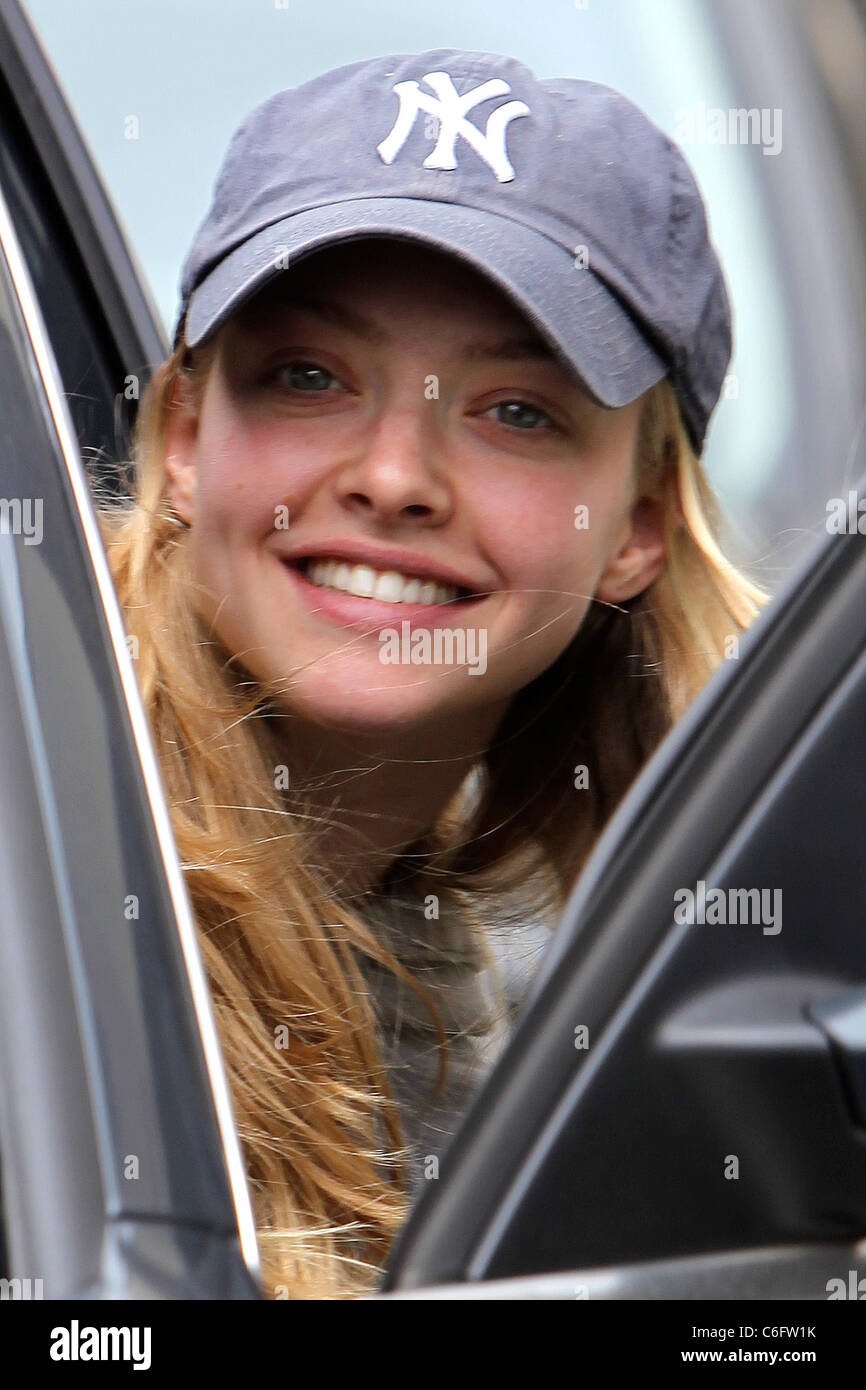 Amanda Seyfried leaving Beverly Hills' Paper Source with her dog Los ...