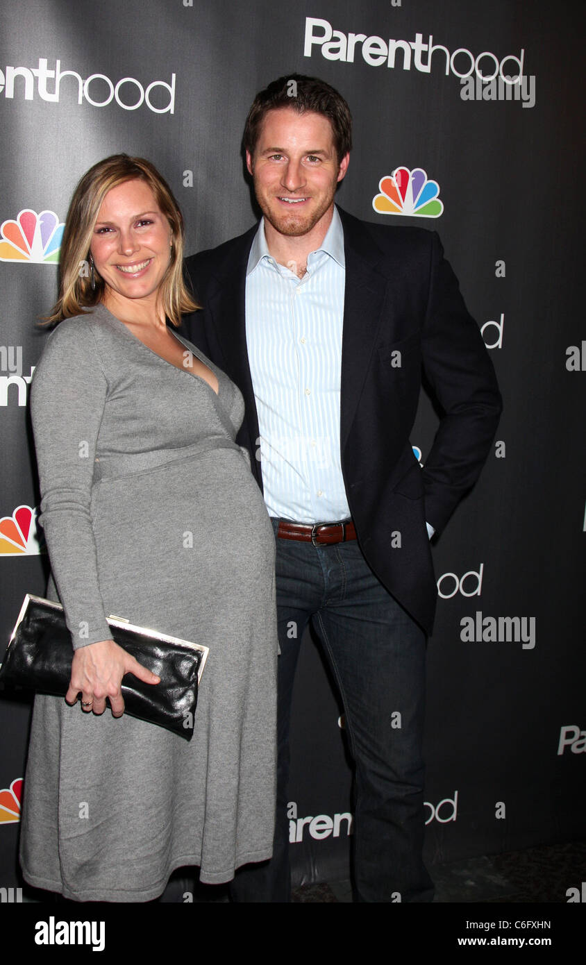 Amber Marie Mellott , Sam Jaeger NBC Universal's 'Parenthood' premiere ...