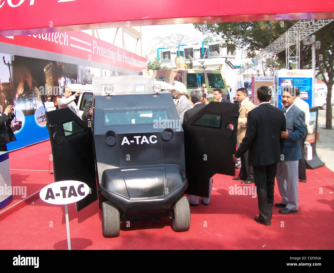 Armoured car for hotel corridors a mini armoured car hi-res stock ...