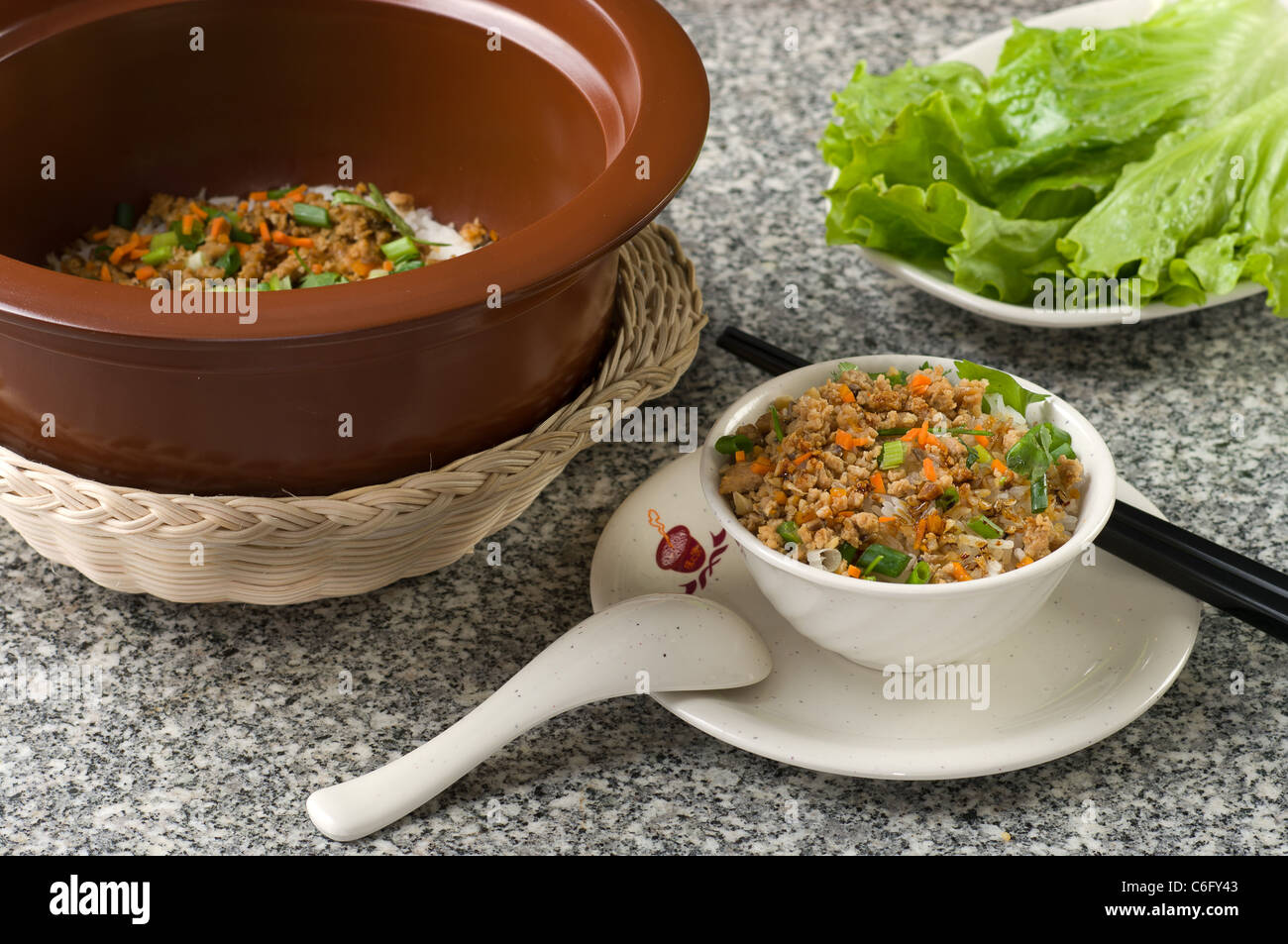 Chinese stream rice Stock Photo - Alamy