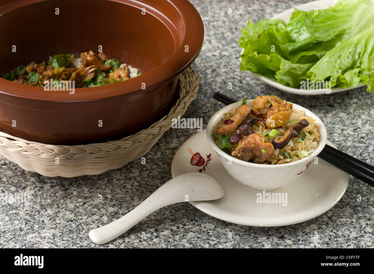 Chinese stream rice Stock Photo - Alamy