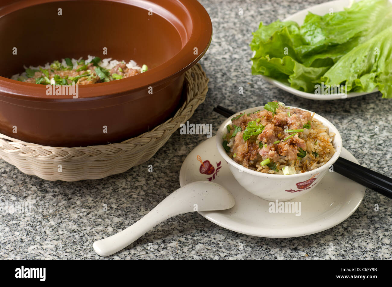 Chinese stream rice Stock Photo - Alamy