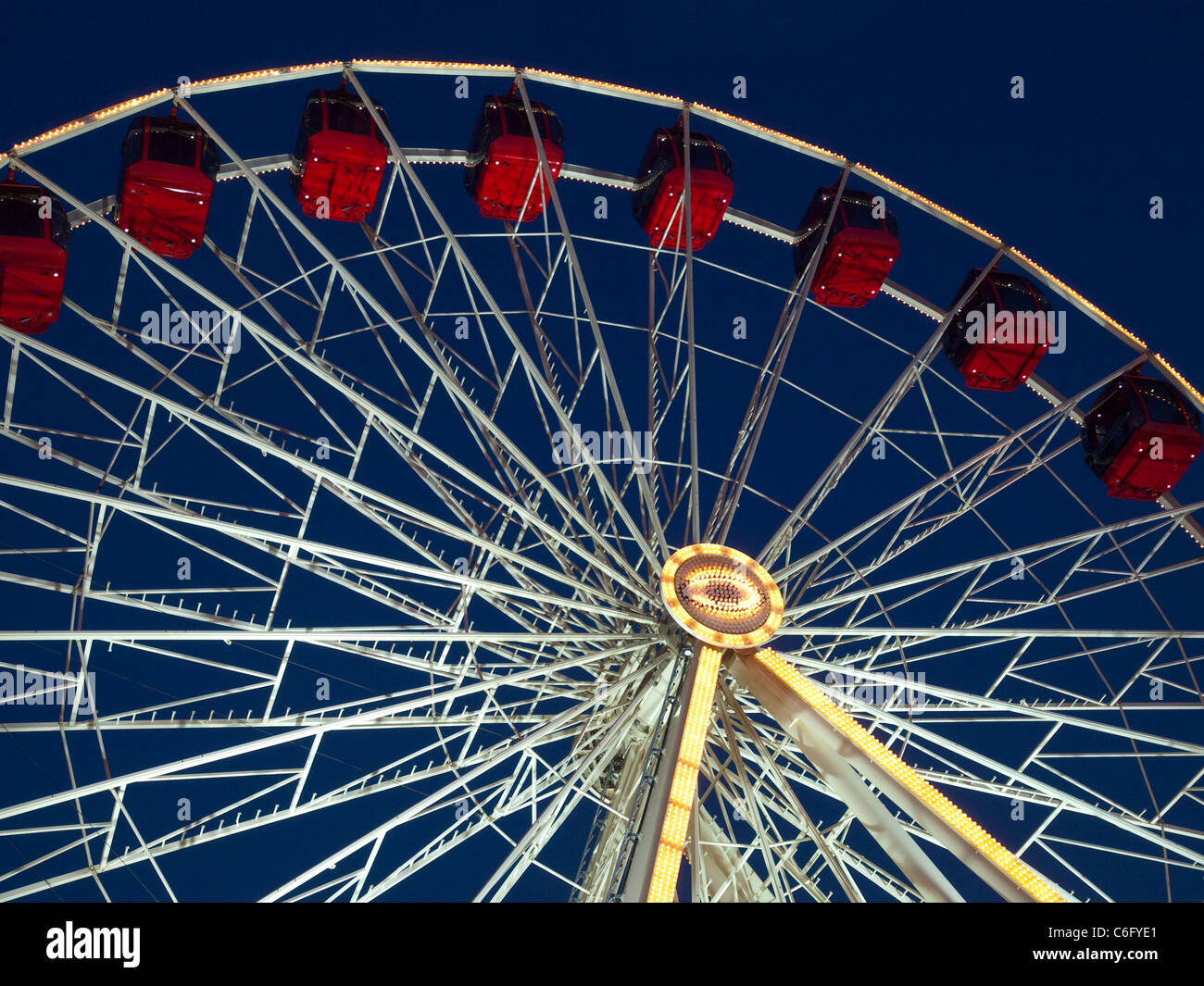 The Big Wheel at Goose Fair, Nottingham England UK Stock Photo - Alamy