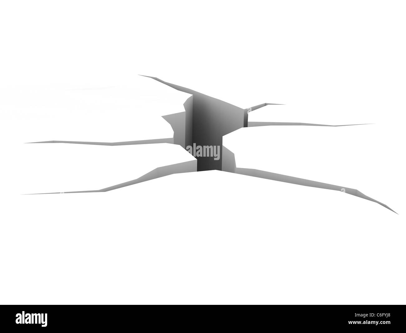 Diagonal crack hi-res stock photography and images - Alamy