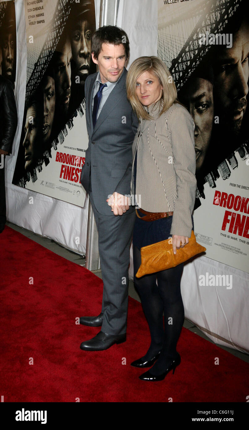 Ethan Hawke, Ryan Shawhughes New York premiere of 'Brooklyn's Finest ...