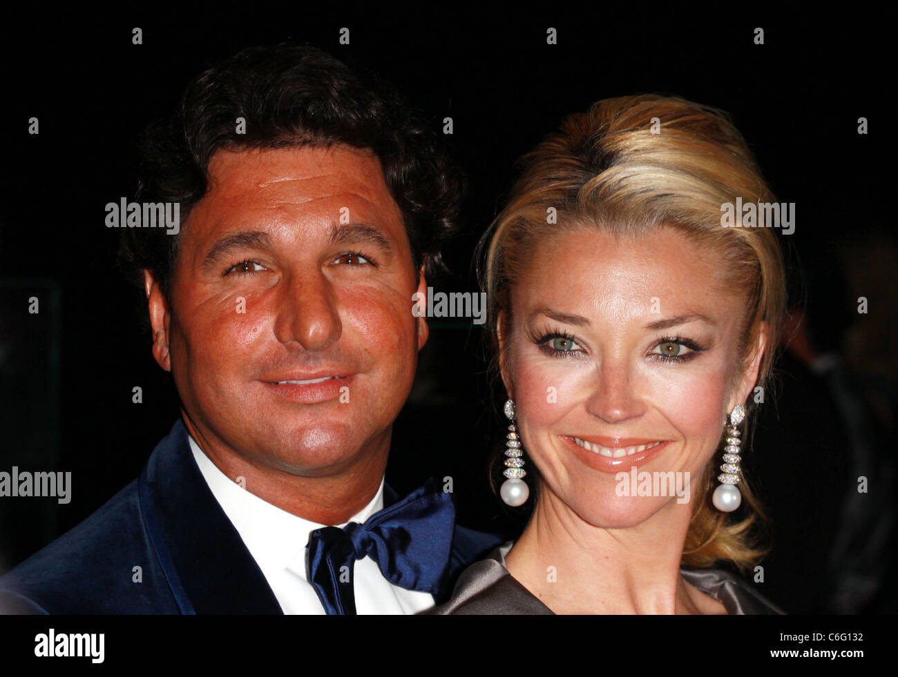 Tamara Beckwith with her husband Giorgio Veroni Cannes International ...