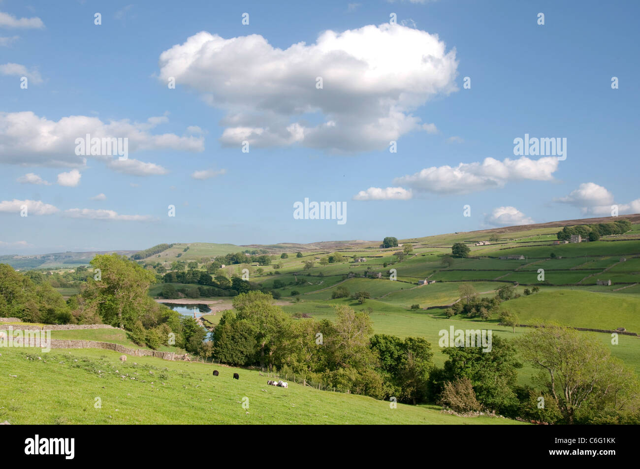 Keld in Swaledale, North Yorkshire England UK Stock Photo - Alamy