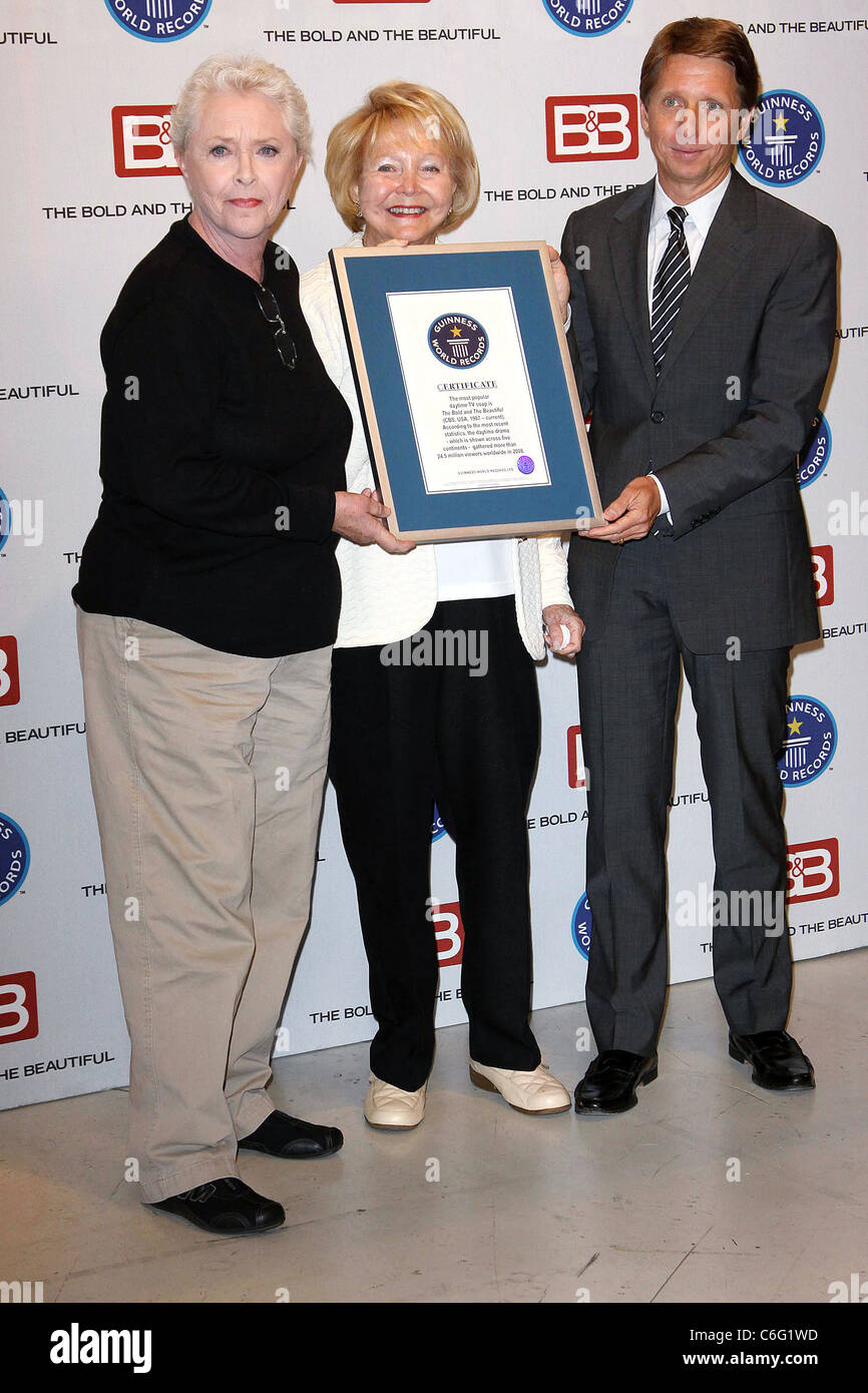 Susan Flannery, Lee Phillip Bell, Bradley Bell Guinness World Record's ...