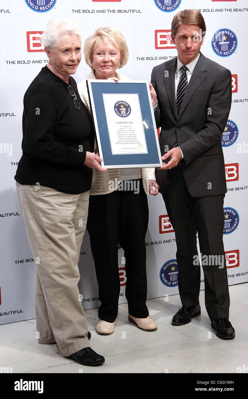 Susan Flannery, Lee Phillip Bell, Bradley Bell Guinness World Record's ...