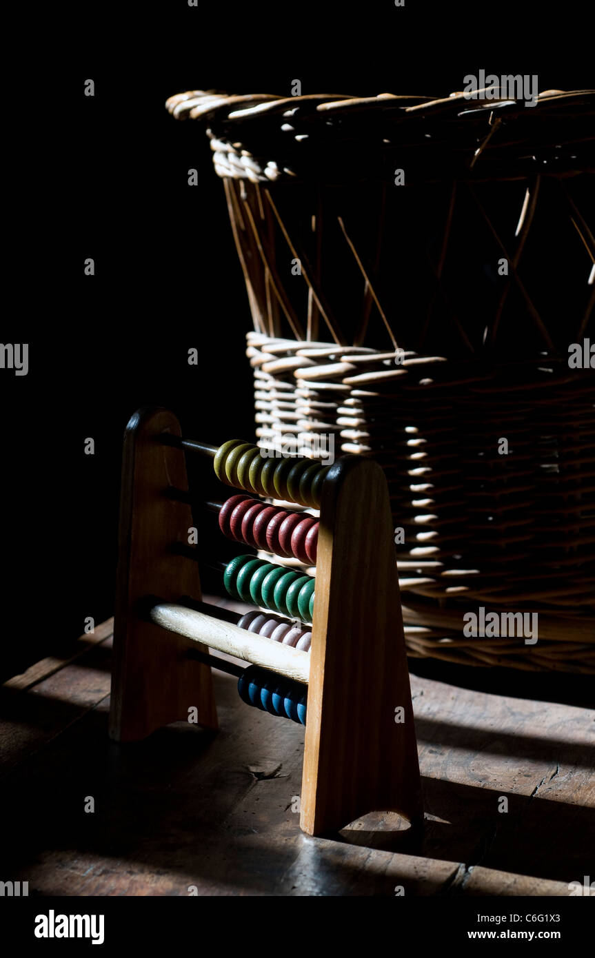 Abacus and moses basket,abacus, accounting, accounts, addition, ancient ...