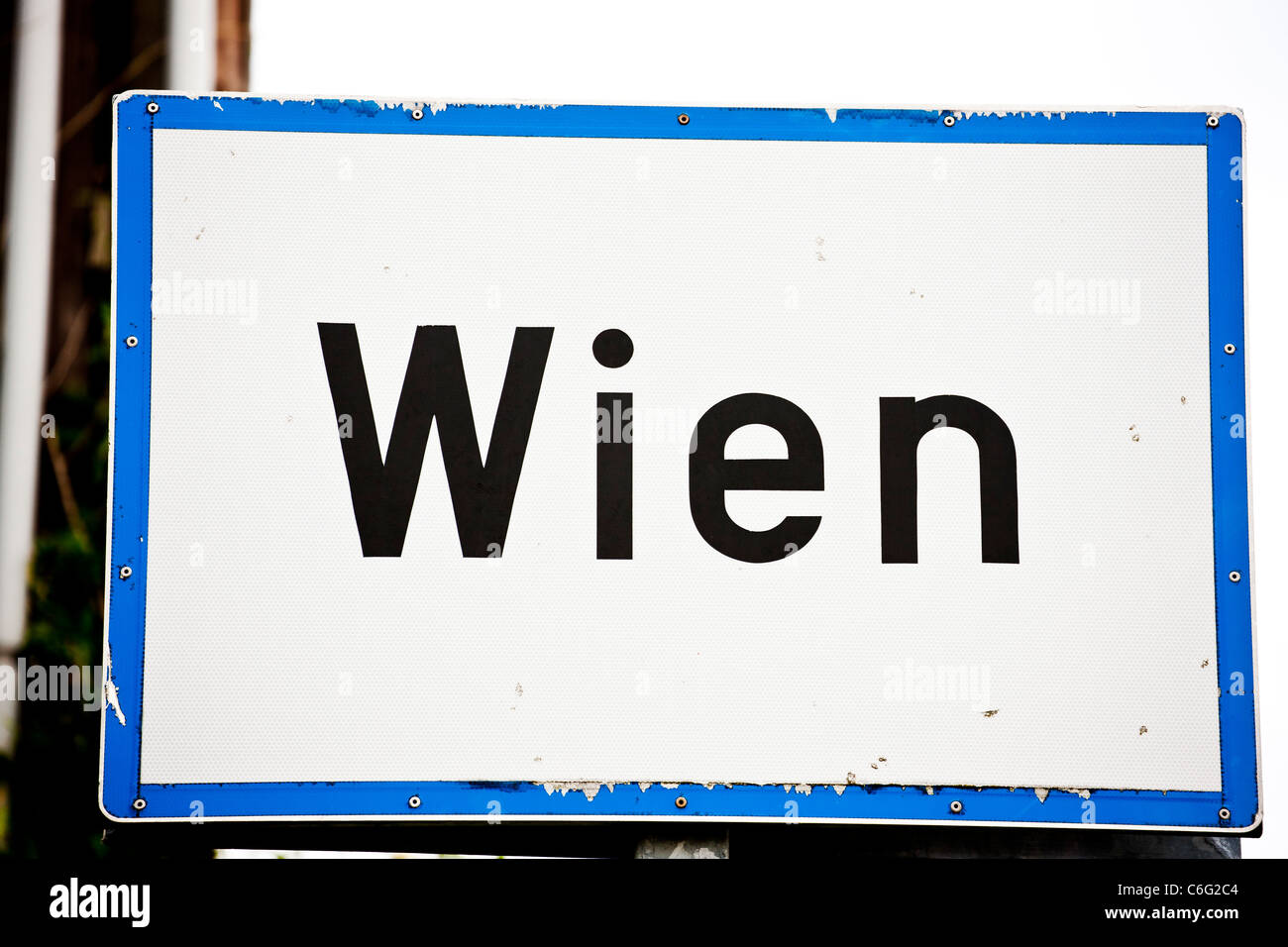 Wien sign hi-res stock photography and images - Alamy