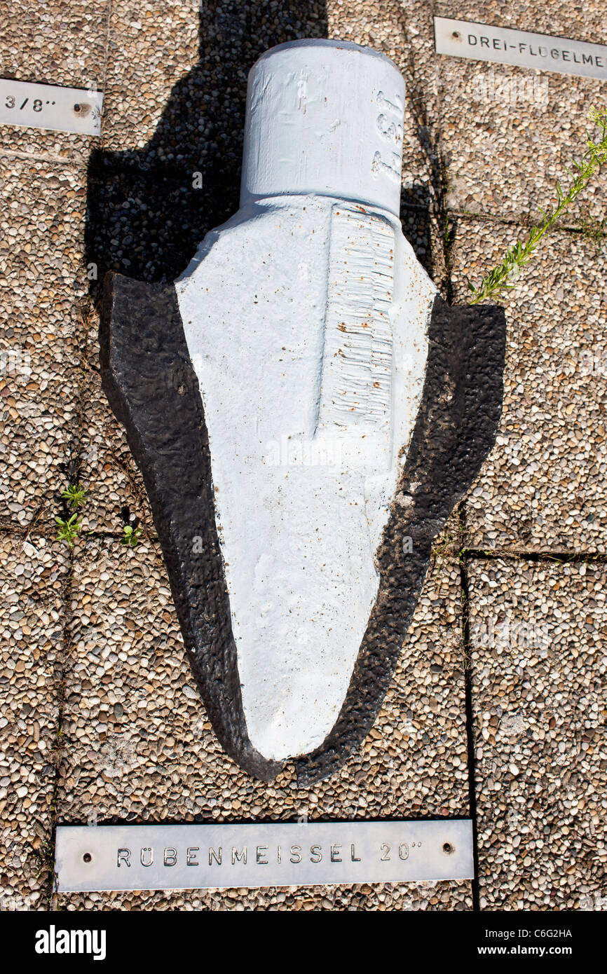 Turnip-shaped drilling bit Stock Photo - Alamy