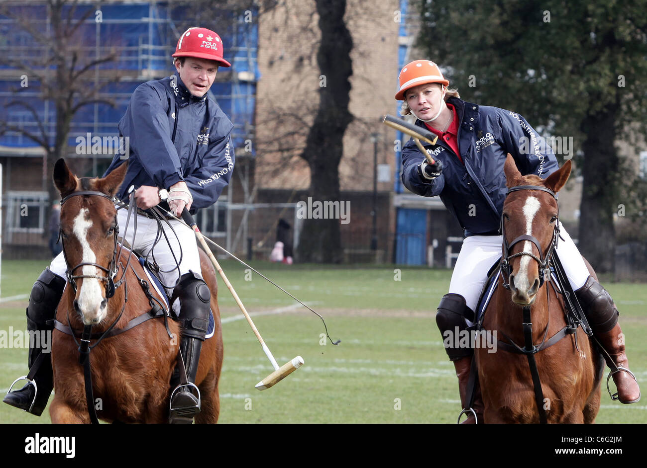 Jack Kidd and Jodie Kidd The World Polo Series Launch at the Hurlingham ...