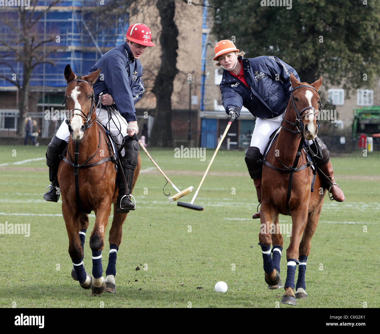 Jack Kidd and Jodie Kidd The World Polo Series Launch at the Hurlingham ...
