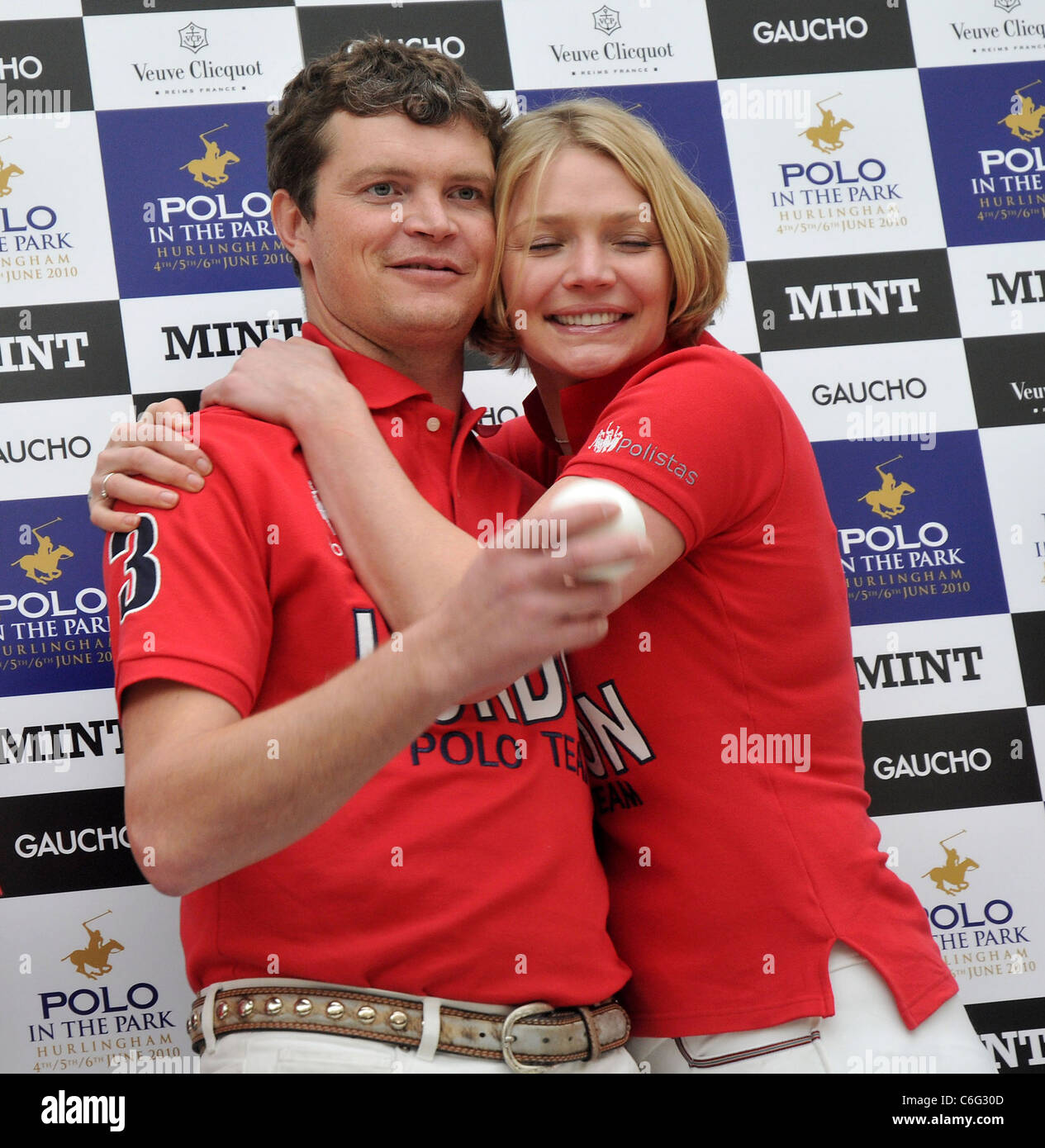 Jodie Kidd and Jack Kidd The World Polo Series Launch at the Hurlingham ...