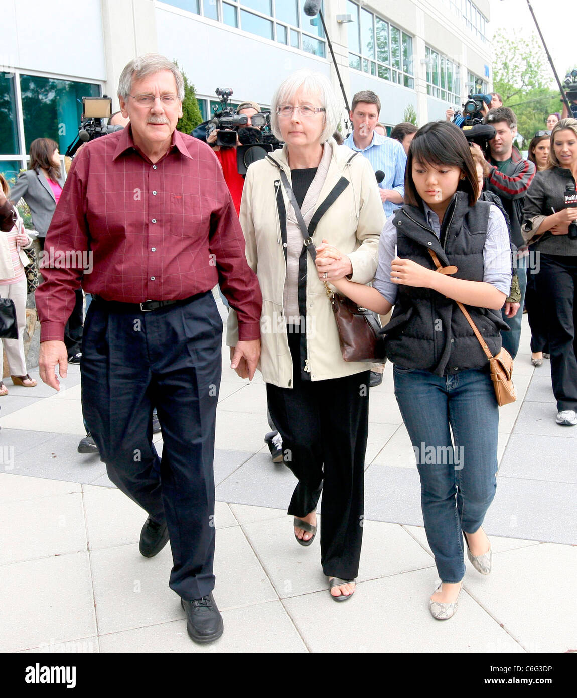 Richard Wheeler and Lee Wheeler parents of the accused Adam Wheeler ...