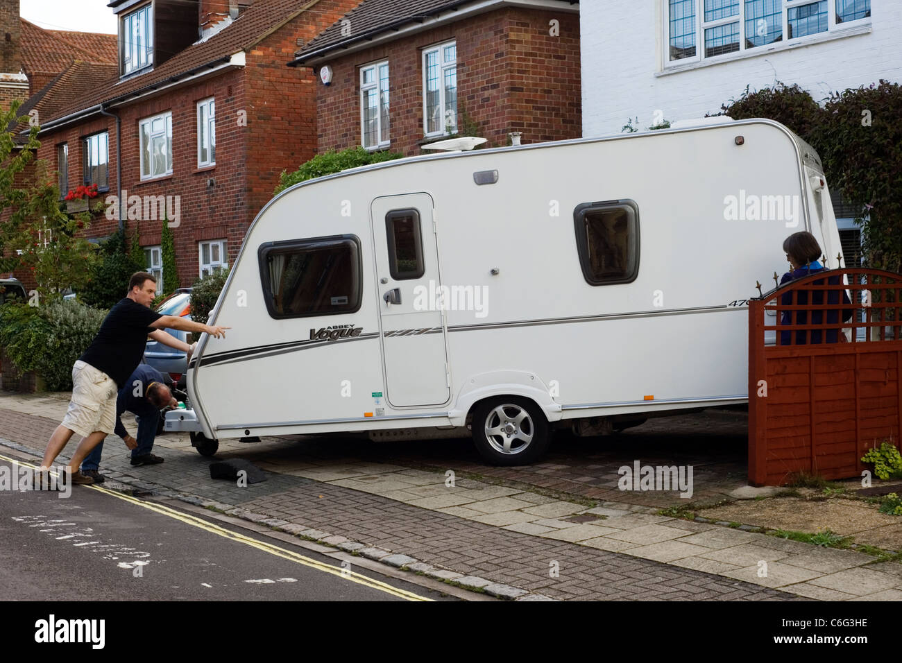 Caravan parking hi-res stock photography and images - Alamy