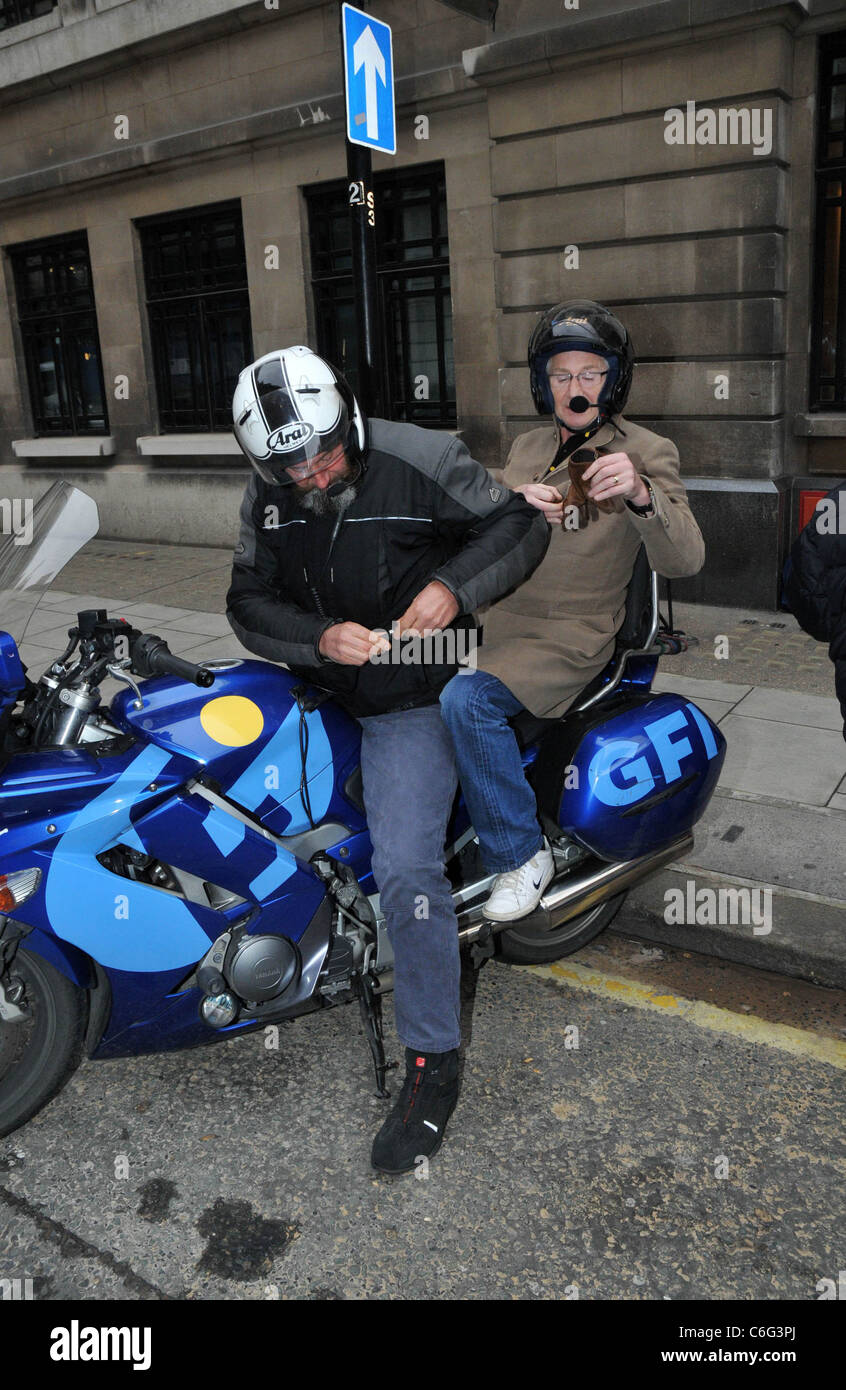 Paul ogrady takes virgin limobike london motorcycle taxi london hi-res ...