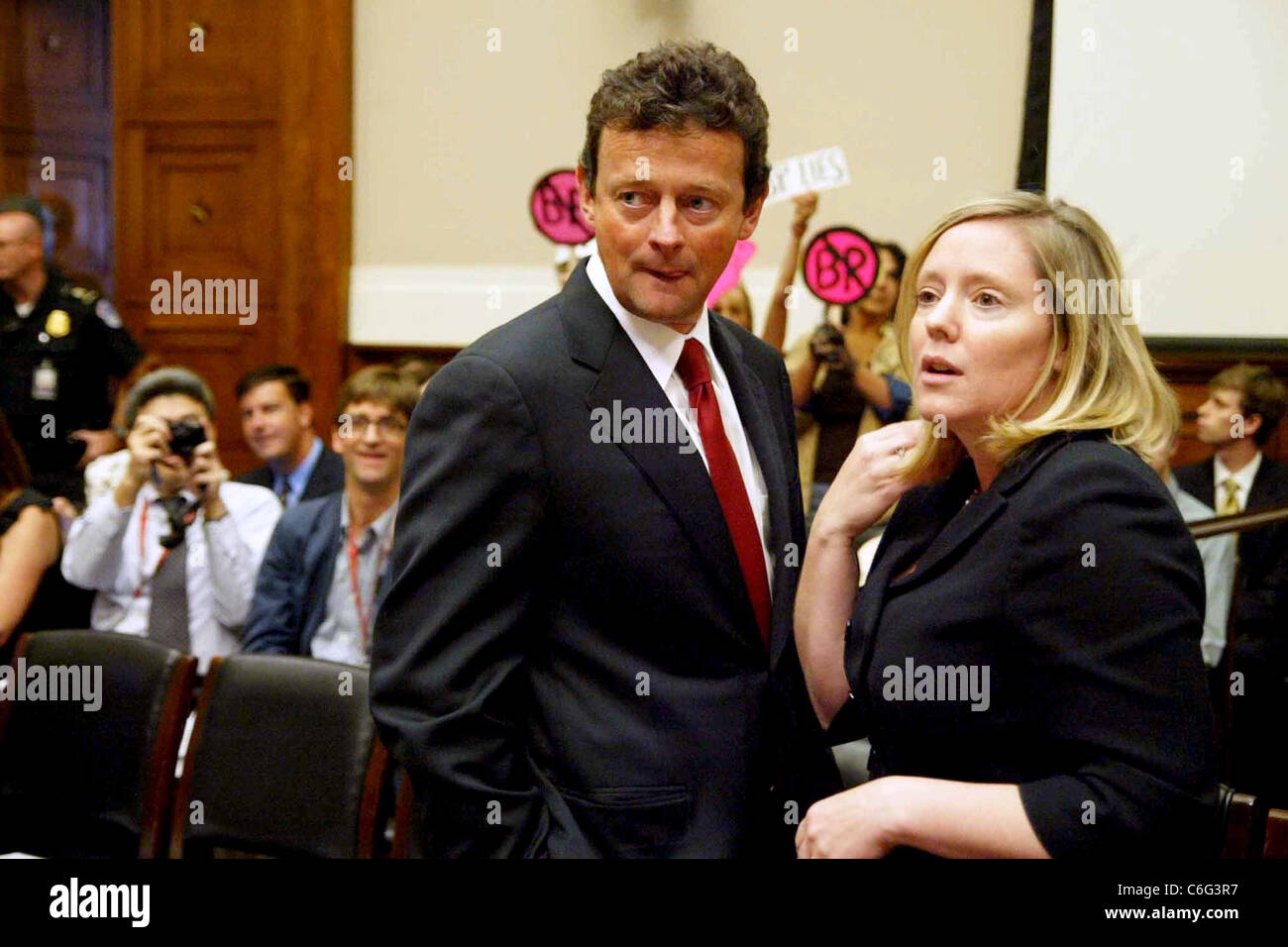 Tony Hayward, CEO of BP oil and energy company testifies at a House ...