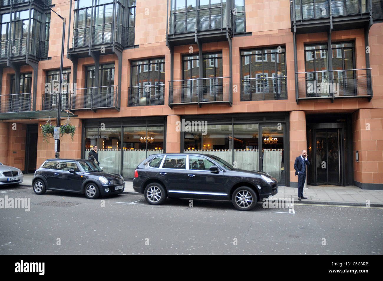 Cipriani Restaurant in Mayfair London, England - 03.03.10 Stock Photo ...