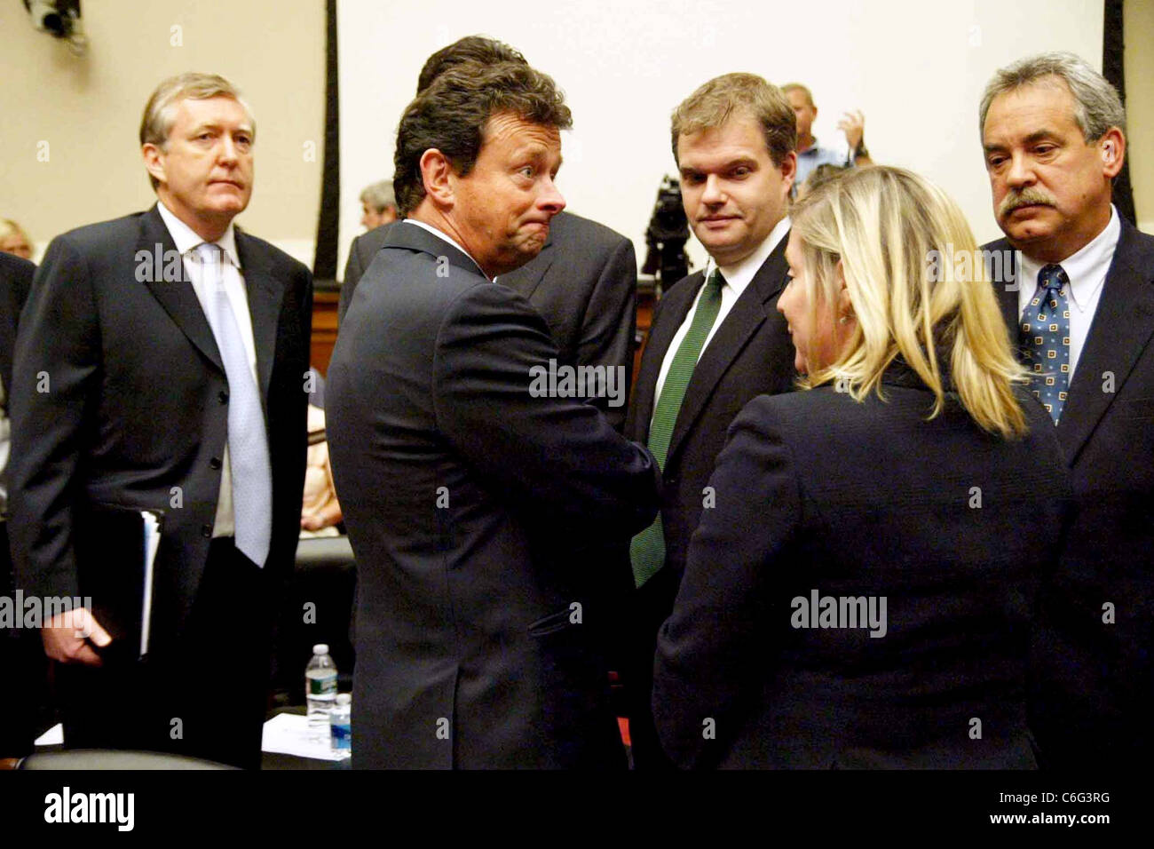 Tony Hayward, CEO of BP oil and energy company testifies at a House ...