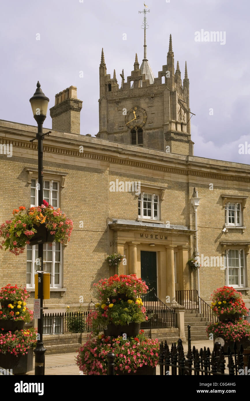 England Cambridgeshire Wisbech Sts. Peter & Paul church & Fenland ...